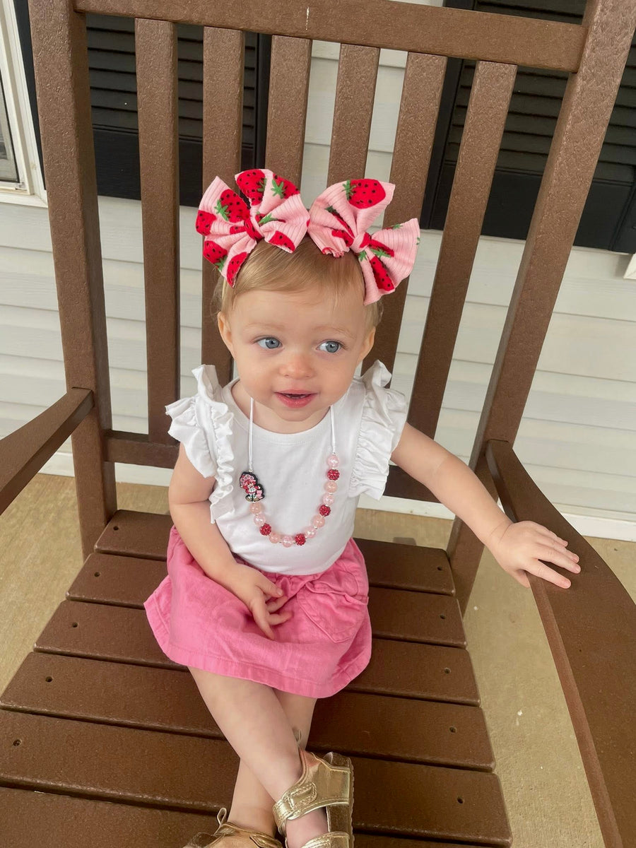Throwback Thursday- Strawberry Shortcake statement – Little Pieces Designs