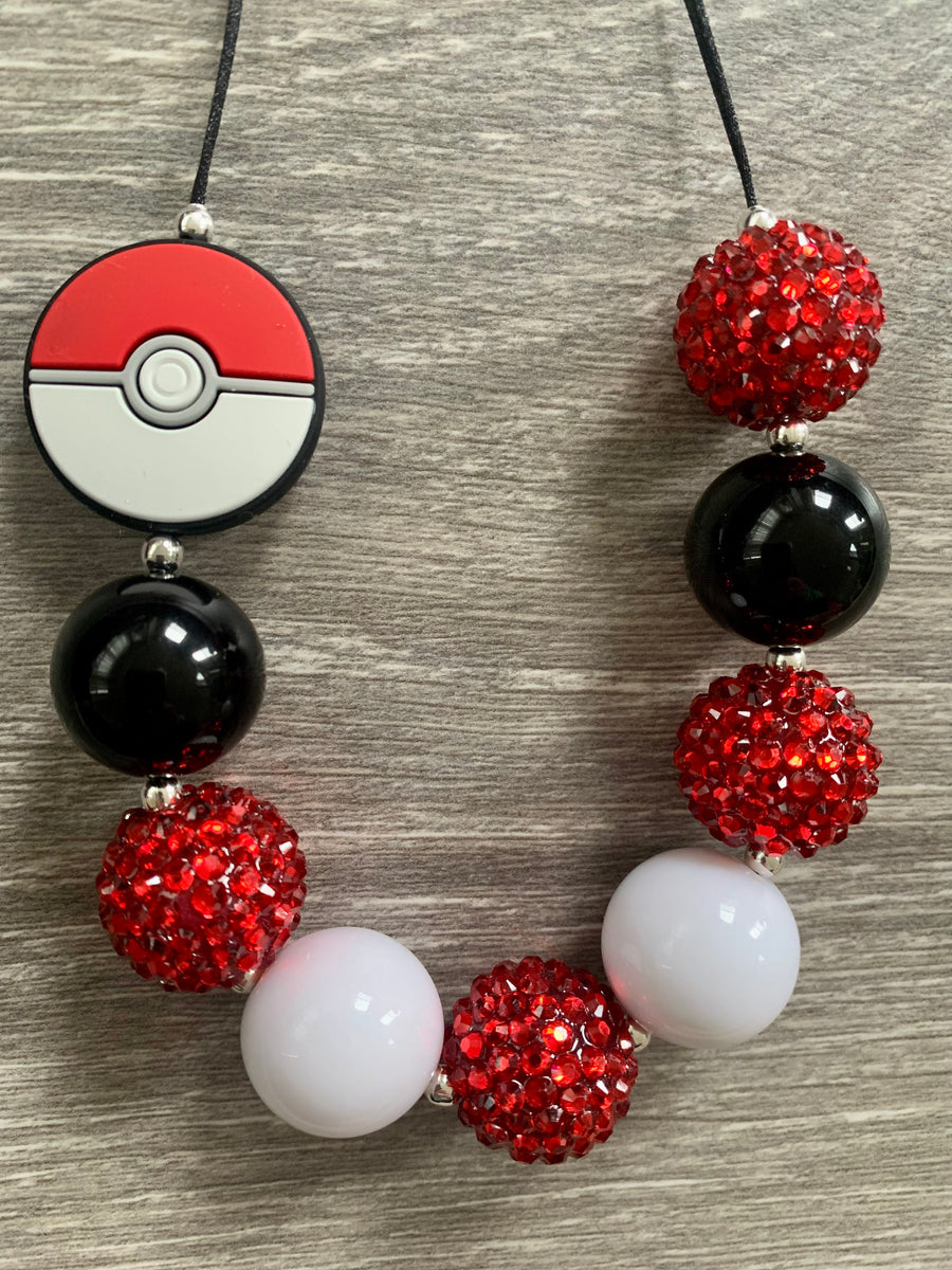 Pokéball statement – Little Pieces Designs